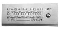 China IP65 vandal proof metal wall-mounted kiosk keyboard with optical trackball for sale
