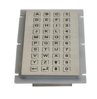 China 40 Keys Water Resistant Gate Keypad IP67 Stainless Steel with USB for sale