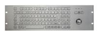 China Top Panel Mounting Stainless Steel Keyboard for sale