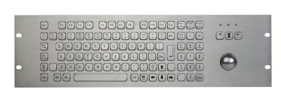 China Top Panel Mounting Stainless Steel Keyboard for sale