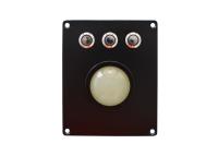 China IP67 Vandal Proof Trackball Pointing Device Backlight Wired Trackball Mouse for sale