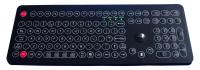 China 108 Keys IP68 dynamic rated washable industrial membrane keyboard USB Desktop for sale
