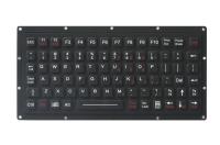 China 81 Keys Durable IP65 Waterproof Military Mini Silicone Ruber Keyboard For Ruggedized Computer for sale