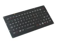 China 81 Keys Durable IP65 Waterproof Military Mini Silicone Ruber Keyboard For Ruggedized Computer for sale