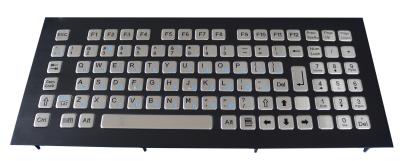 China IP65 vandal proof stainless steel industrial keyboard 95 keys compact format for sale