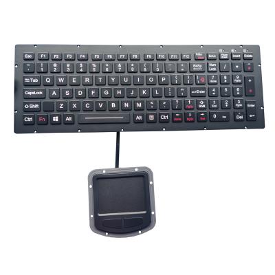 China Sealed EMC Keyboard Integrated Touchpad For Rugged PC / Laptops for sale