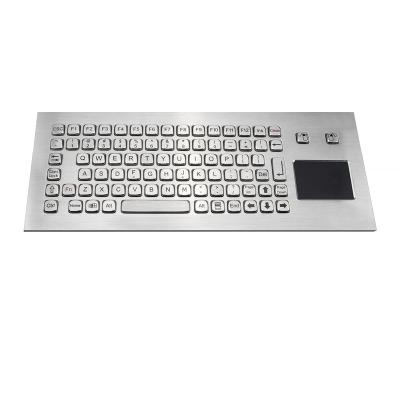 China 85 Keys Industrial Keyboard With Touchpad Explosion Proof for sale