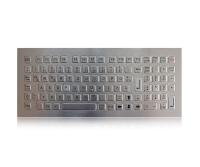 China Vandal Proof IP65 Stainless Steel Keyboard SUS304 For Outdoor Kiosk for sale
