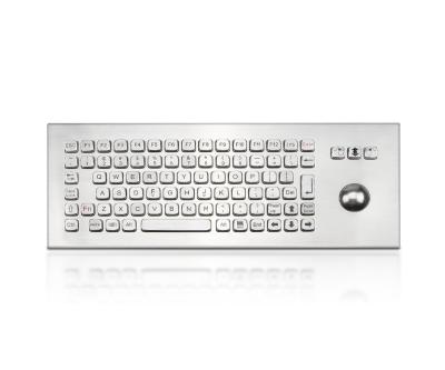 China 86 Keys IP65 ATM Machine Keyboard Vandal Proof Stainless Steel Kiosk for sale