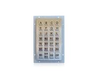 China Dynamic IP65 Numeric Keypad  Waterproof Rugged Metal Keypad Stainless Steel for sale