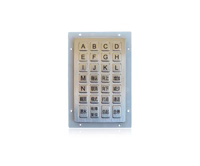 China Dynamic IP65 Numeric Keypad  Waterproof Rugged Metal Keypad Stainless Steel for sale