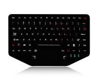 China Rugged Illuminated  Backlit EMC Keyboard Vandal Proof And Waterproof for sale