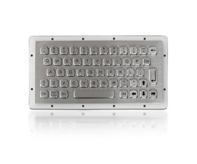 China Custom 53 Keys Ultra Thin Ss Ruggedized Keyboard In Metal Water Proof Rated for sale