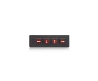 China 4 Keys Military Silicone Matrix Keypad Backlit Computer Keyboard for sale