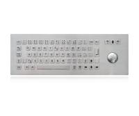 China IP65 Static Rated Kiosk Keyboard With Trackball Vandal Resistant Keyboard for sale