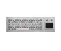 China IP65 Dynamic Washable Industrial Keyboard With Ruggedized Touchpad for sale