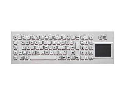 China IP65 Kiosk Metal Rugged Keyboard With Touchpad And Number Keypad Vandal Proof keyboard for sale