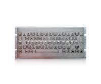 China IP65 Dynamic Vandal Proof Industrial Stainless Steel Keyboard MINI 64 Keys for sale