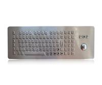 China USB Kiosk Self Service Terminal Metal Keyboard With Numeric Keypad for sale