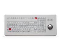 China IP65 Industrial Membrane Keyboard Omron Switch With Optical Trackball for sale