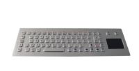 China Panel Mount IP67 Dynamic Washable Vandal Proof Stainless Steel Industrial Keyboard for sale