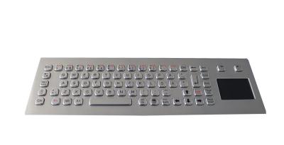 China Panel Mount IP67 Dynamic Washable Vandal Proof Stainless Steel Industrial Keyboard for sale