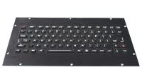China Rugged 82 Keys Illuminated Backlit Compact Industrial Keyboard Vandal Proof And Dust Proof for sale