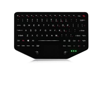 China Emc 91 Key Rugged Keyboards Military Waterproof With Pcb Chocolate for sale