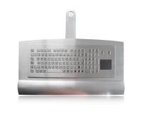 China IP68 Dynamic Vandal Proof Industrial Keyboard with 103 Keys & Touchpad for sale