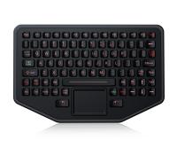 China Ip68 Waterproof Ruggedized Silicone Industrial Keyboard For Harsh Environments for sale