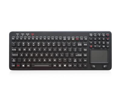 China USB Hygienic Silicone Industrial Keyboard With Full Functionalities for sale