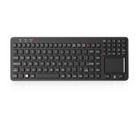 China Ip65 Dynamic Silicone Rubber Keyboard Waterproof With Touchpad for sale