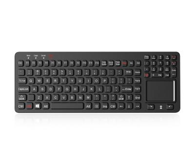 China Ip65 Dynamic Silicone Rubber Keyboard Waterproof With Touchpad for sale