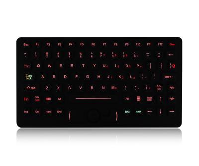 China EMC 90 Keys IP65 Military Keyboard With Force Sensing Resistor for sale