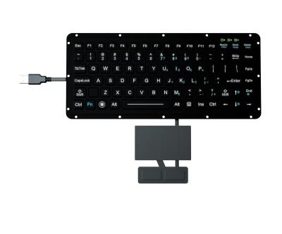 China Durable Embedded Silicone Keyboard Built In PCB Salt-Mist Resistant for sale