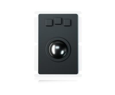 China IP65 Dynamic Vandal Proof Mechanical Trackball With PC Mouse Buttons for sale