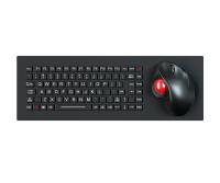 China IP65 EMC Keyboard IEC60945 Marine Keyboard USB 2.0 Interface With Trackball for sale