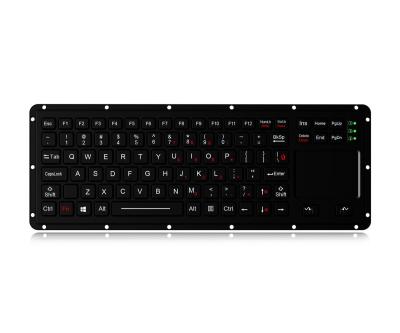 China Rugged Silicone Industrial Keyboard With Backlight, Touchpad Keyboard for sale