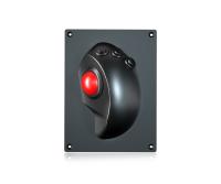 China IPX6 Military Grade Ergonomic Trackball Mouse With 3 Buttons 34mm Optical Trackball Module for sale