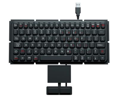 China Sealed And Durable Industrial Keyboard With Touchpad And 2 Mouse Keys For Harsh Environment for sale