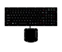 China Ultra Thin Ruggedized Keyboard With Sealed Touchpad And Military Grade PCB for sale