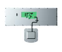 China Ultra Thin Ruggedized Keyboard With Sealed Touchpad And Military Grade PCB for sale