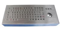 China Compact Format Industrial Keyboard Stainless Steel 84 Keys For Desktop for sale