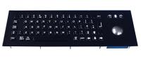 China Black Embedded Waterproof Wire Keyboard 1.5mm Thickness Front Plate for sale