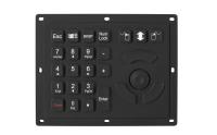 China Black Silicone 22 Key Keyboard For Diagnostic Equipments / Operation Rooms for sale