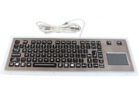 China IP68 Waterproof Ruggedized Military Compact Keyboard With Touchpad 89 Keys 5V DC for sale