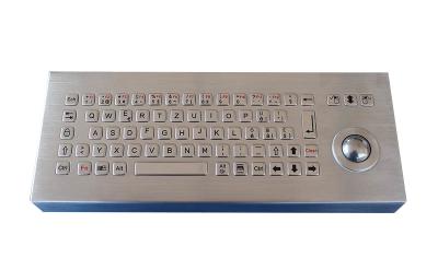 China 71 Keys Desktop Industrial Metal Keyboard With USB Connection Plug  for sale