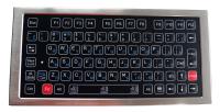 China IP68 Desktop Industrial Membrane Keyboard Waterproof With Function Keys for sale