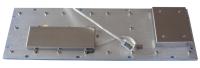 China Industrial Keyboard With Trackball Panel Mount Metal Wired Keyboard for sale