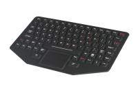 China Rubber Red Backlight 30mA Silicone Usb Keyboard USB PS2 for sale